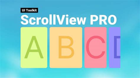 Ui Toolkit Scroll View Pro Community Showcases Unity Discussions
