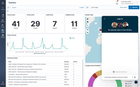 Getting Started With Logz Io Cloud Siem Logz Io