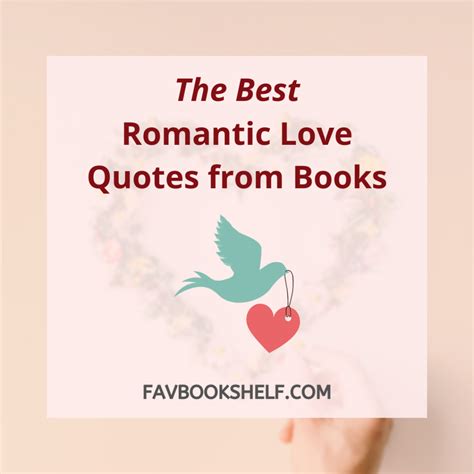 The Best Romantic Love Quotes From Books Favbookshelf
