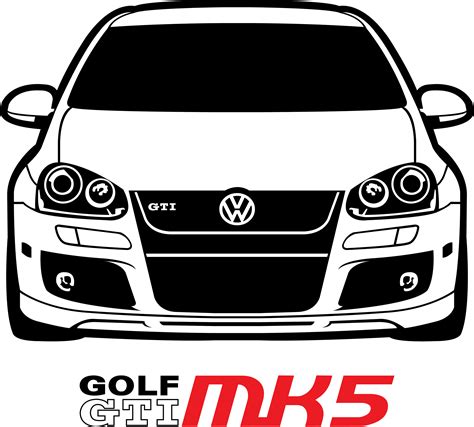 Volkswagen Car Svg Png Pdf Ai Eps Bundle Volkswagen Golf Volkswagen