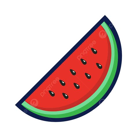 Semangka Buah Kartun Gambar Png