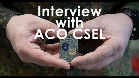 Aco Csel Interview With The French Ncos President Youtube