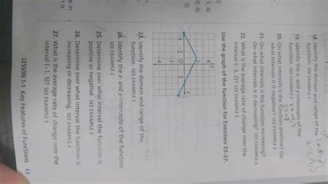 18 Identify The Domain And Range Of The −∞18 Function See Example 119