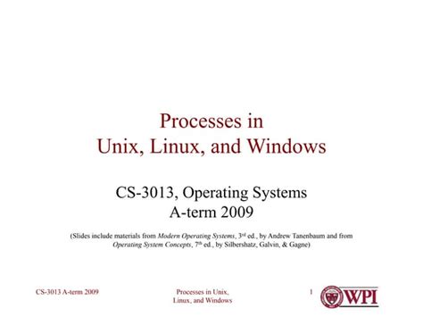 Processes In Linuxppt