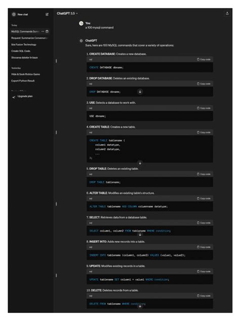 100 Mysql Commands Pdf 100 Mysql Commands Pdf