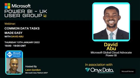 Leon Gordon On Linkedin Powerbi Data Microsoft