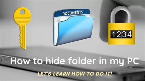 How To Hide Folder In Window 1087 Helpful Guide Youtube