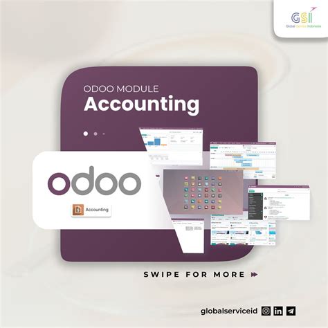 Global Service Indonesia On Linkedin Odoo Odooerp Erp Accounting