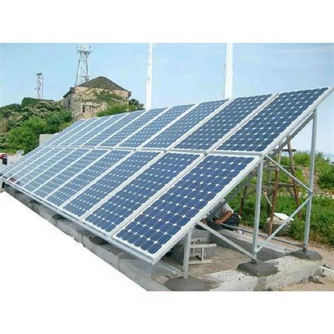 Gi Solar Panel Structure At Kilogram In Hapur Id