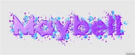 Maybell Text Effect And Logo Design Name
