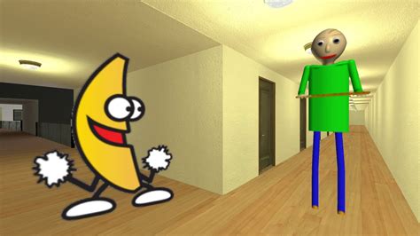 Banana And Baldi Nextbot Gmod Youtube