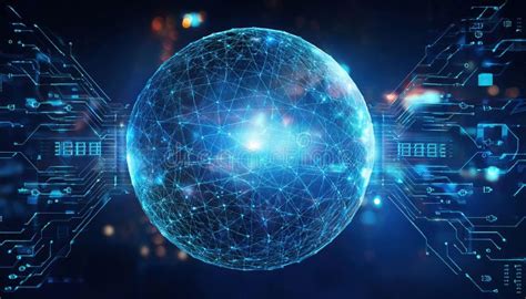 Intricate Sphere Composed Of Interconnected Lines And Dots Representing A Complex Network