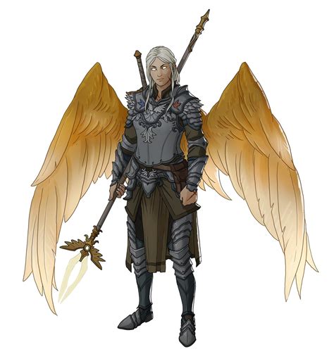 Male Fallen Aasimar Dandd 5e Aasimar Paladin Guide Azzu