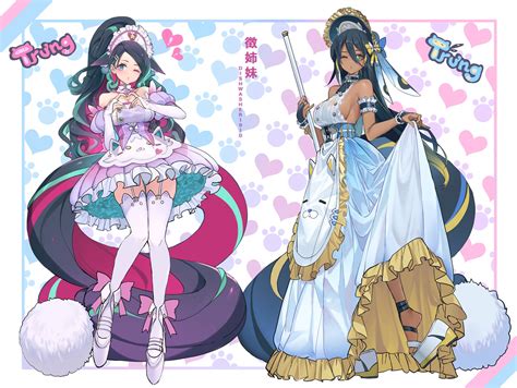 trung trac and trung nhi fate and 1 more drawn by dishwasher1910