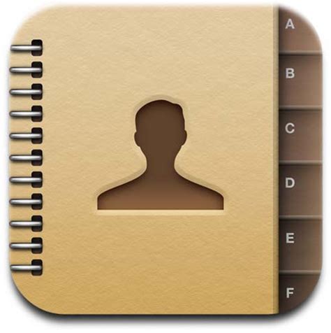 Ios Contacts Icon Free Icons Library