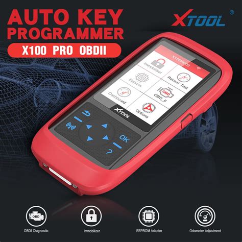 Xtool X100 Pro2 Auto Key Programmer With Eeprom Adapter Support Mileage Adjustment