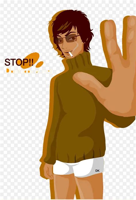 卡通男人拒绝手势素材png图片素材下载图片编号8249534 Png素材网