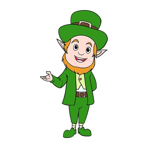 Draw Easy Leprechaun