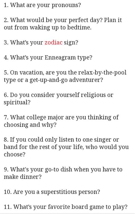 Random Questions To Ask