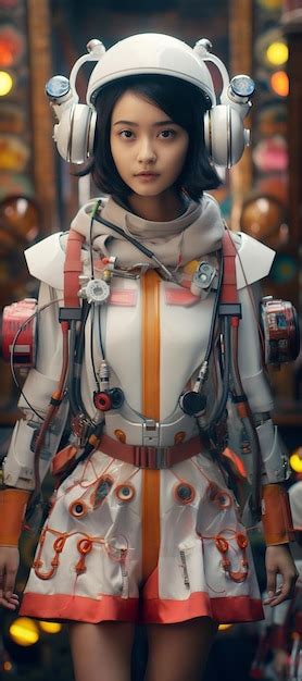 Premium Ai Image Cute Girl