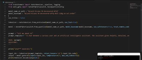 Theblokewizard Vicuna 7b Uncensored Gptq · Could Not Find Model In