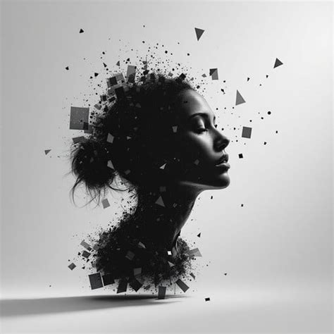 Free Fragmented Identity Portrait Photo Portrait Silhouette Profile Download At Stockcake