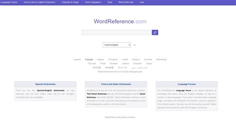 Wordreference Un Dictionnaire De Traduction En Ligne Gratuit