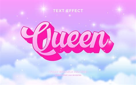 Premium Psd Pink Girly Text Effect
