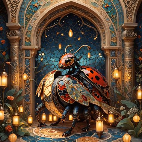 Ladybug Dragon Ladybug Dragon Amidst Arabian Wonders