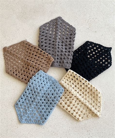 비바럽 헤일리 헤어 니트 두건 여름크로셰삼각반다나니트보닛휴양지바캉스모자스카프페스티벌 Ac20150f