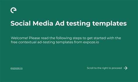 Social Media Ad Testing Templates For Expoze Io Figma Community