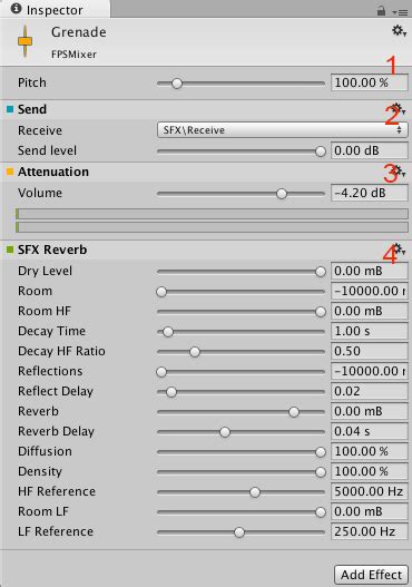 概念和混音器 Audiomixer 的概述 Unity 手册