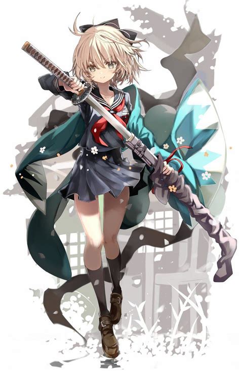 茨乃 On X 侍 イラスト イラスト 沖田