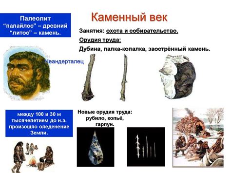Первобытное общество в эпоху каменного века презентация онлайн