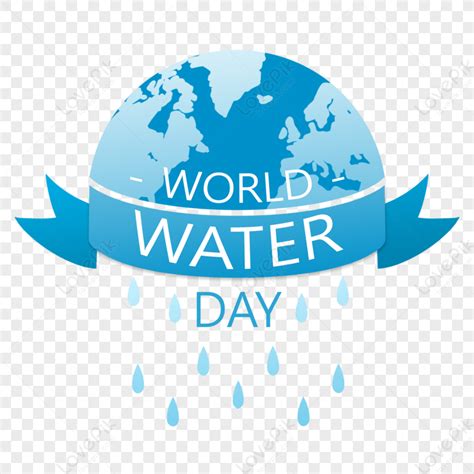 세계 일러스트 물의 날 로스트 볼 강수 물방울남색 지구친환경 Png 일러스트 무료 다운로드 Lovepik