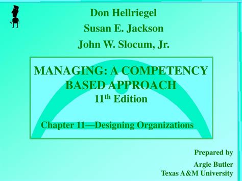 Managing A Competency Based Approach Ppt Download