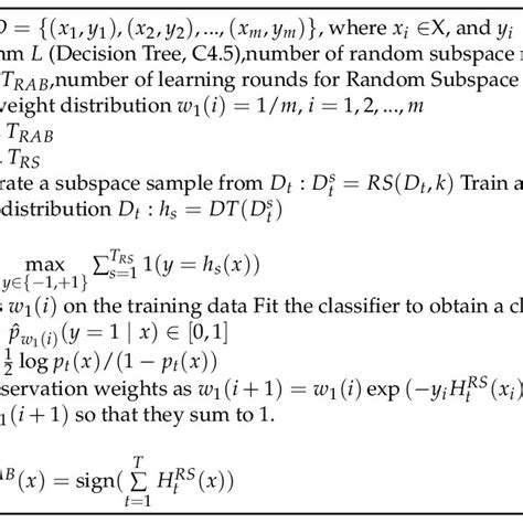 The Rs Rab Algorithm Download Scientific Diagram
