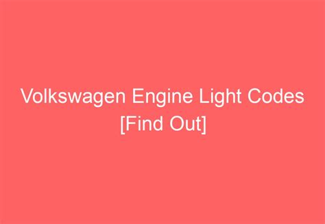 Volkswagen Passat Engine Codes Answered Volkswagenbuddy