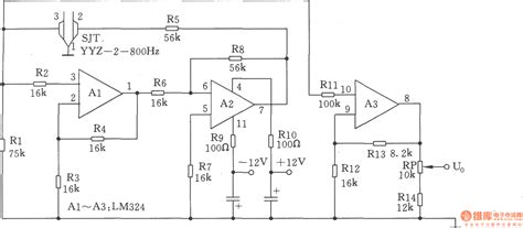 800hz Oscillator Oscillator Circuit Signal Processing Circuit Diagram