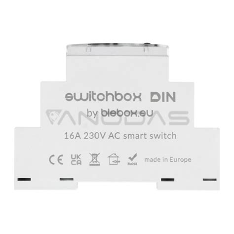 BleBox SwitchBox DIN 230V WiFi Relay Android IOS Application