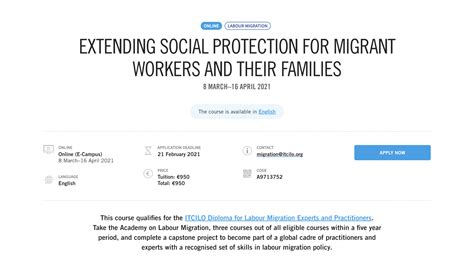 Extending Social Protection For Migrant Workers And Their Families United Nations Network On