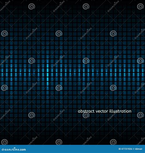 Abstract Squares Equalizer Background Vector Stock Illustration Illustration Of Equalizer