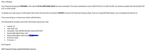 Standard Notifications Sap Financial Closing Coc Sap Community