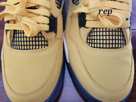 Rep Vs Retail Gx Batch Jordan 4 Lightning Rrepcenter