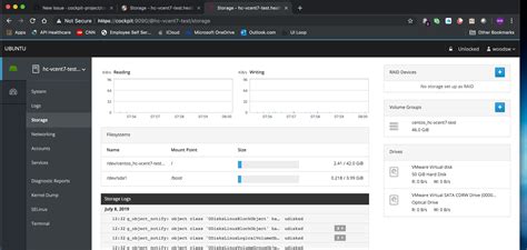 NFS Widget Missing When Connecting To Remote Cockpit Issue Cockpit Project Cockpit