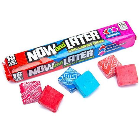 Now And Later Candy Logo
