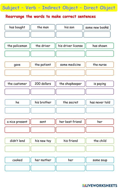 2141644 Subject Verb Indirect Object Direct
