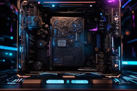 Premium Photo Data Center Server Room Network Communication