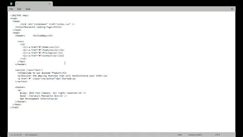 Video Meenakshi Devi Cherukuri On Linkedin Codeway Internship Webdevelopment