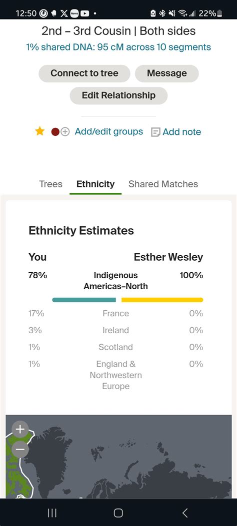 100 Indigenous North American 2nd 3rd Cousin R Ancestrydna